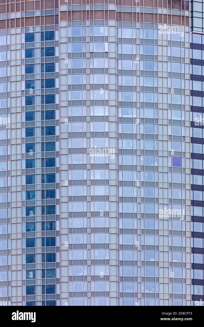 Modern Glass Skyscraper Office Building in Hong Kong Stock Photo - Alamy