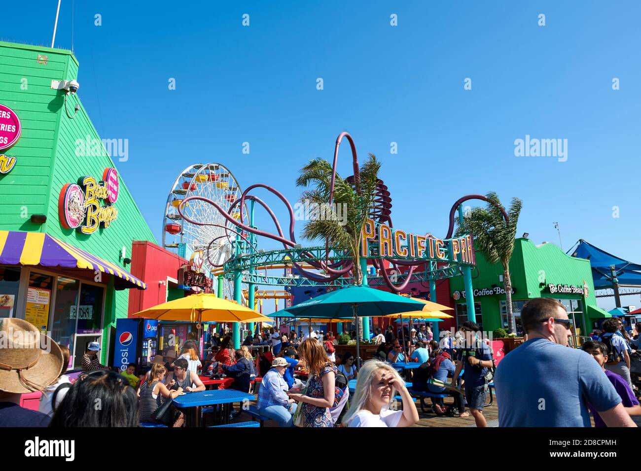 Pacific Park, Santa Monica Pier, California, USA Stock Photo - Alamy