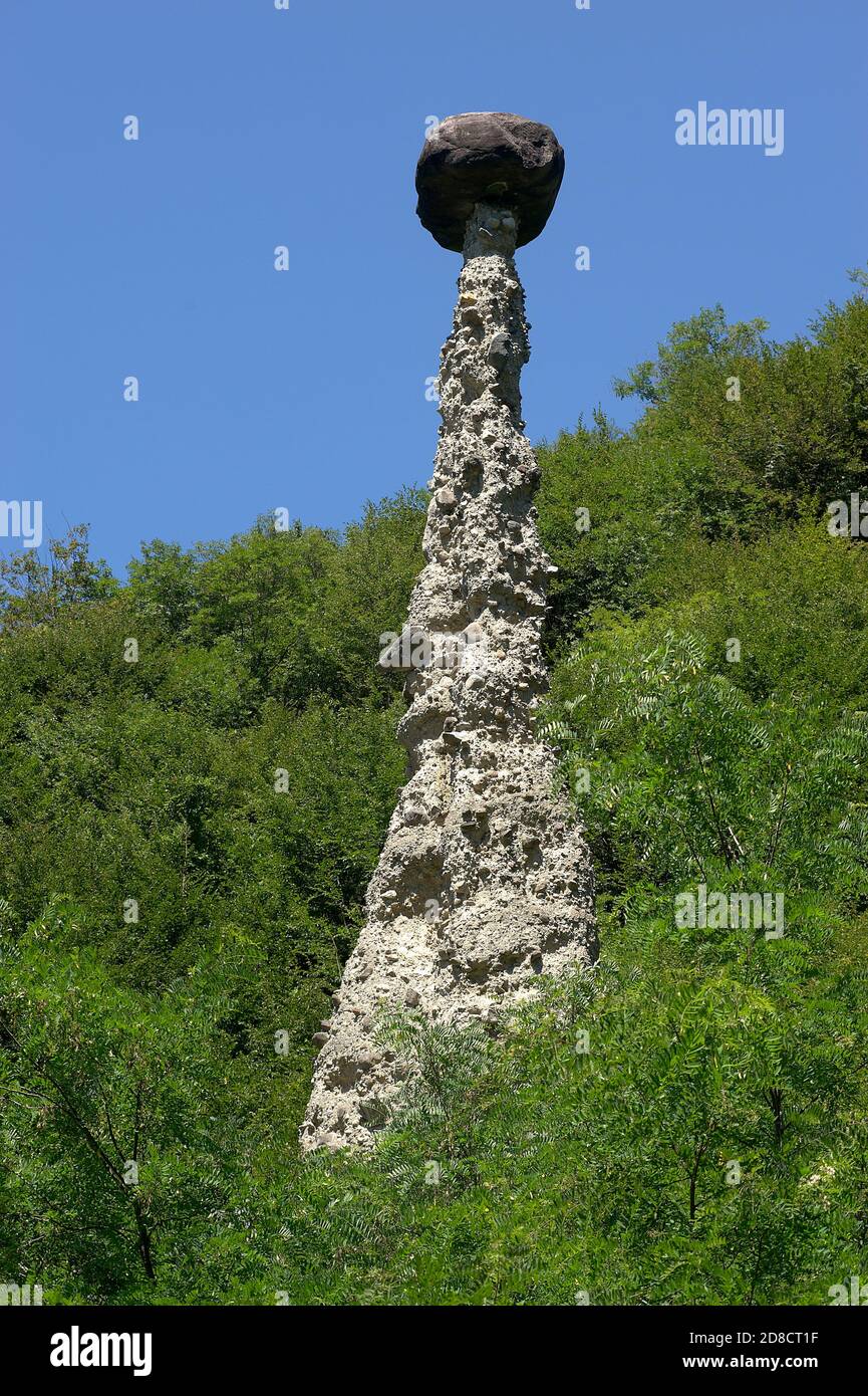 Zone (BS), Italy, NaturalReserve of the Pyramids of zone , the pyramids ...