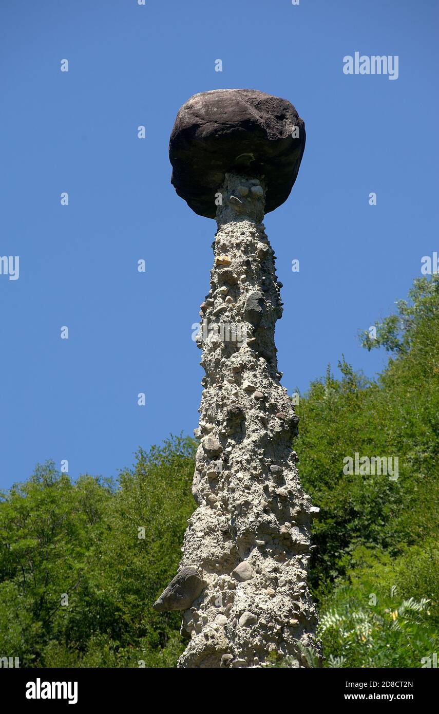 Zone (BS), Italy, NaturalReserve of the Pyramids of zone , the pyramids ...