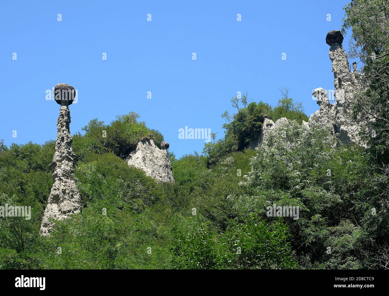 Zone (BS), Italy, NaturalReserve of the Pyramids of zone , the pyramids ...