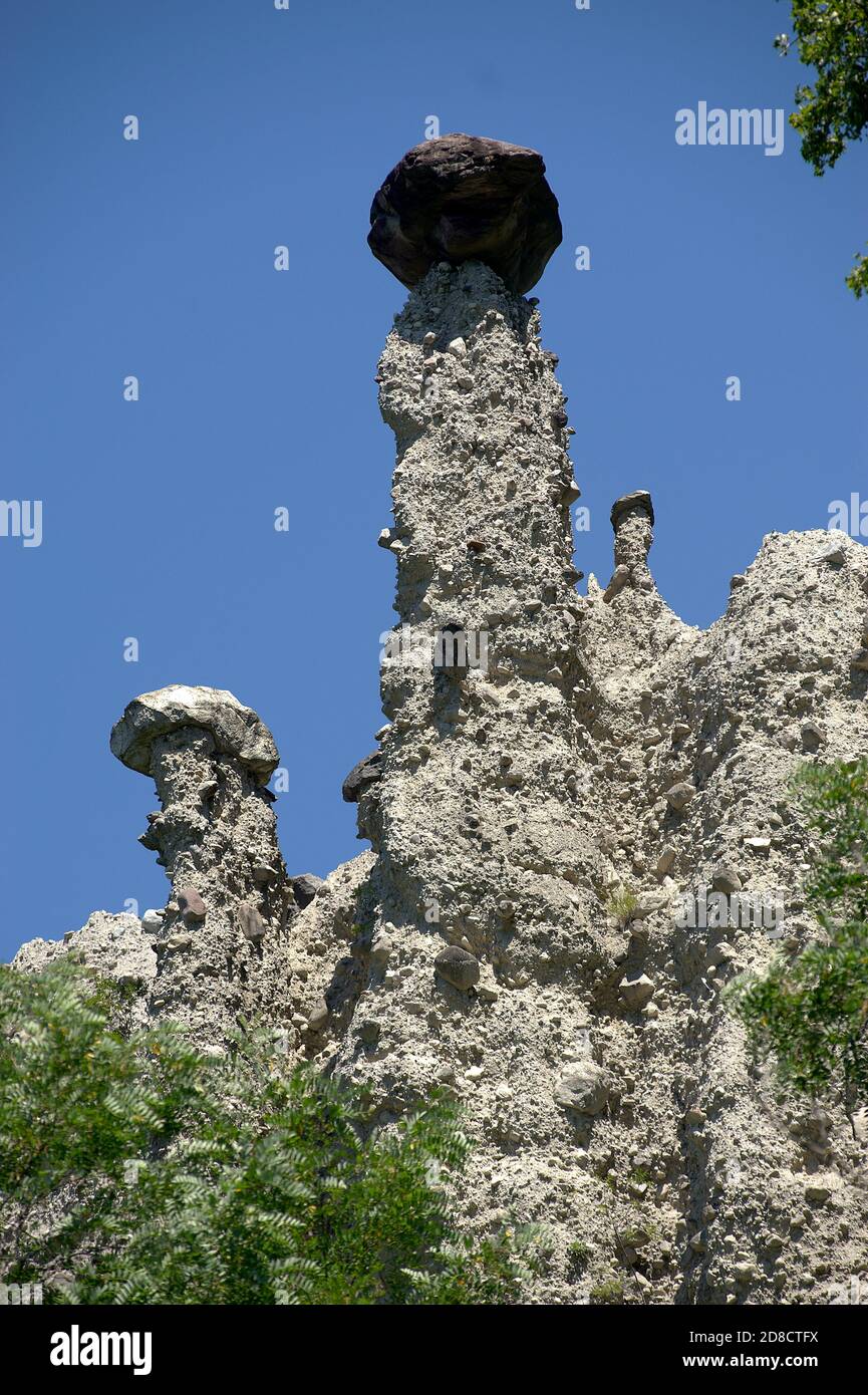 Zone (BS), Italy, NaturalReserve of the Pyramids of zone , the pyramids ...