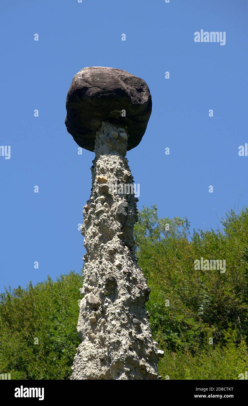 Zone (BS), Italy, NaturalReserve of the Pyramids of zone , the pyramids ...