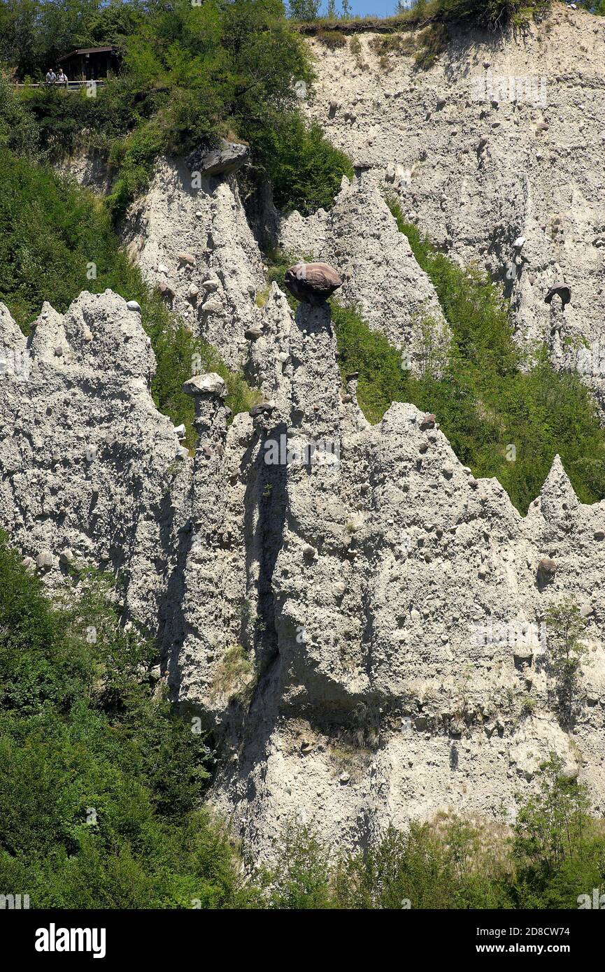 Zone (BS), Italy, NaturalReserve of the Pyramids of zone , the pyramids ...