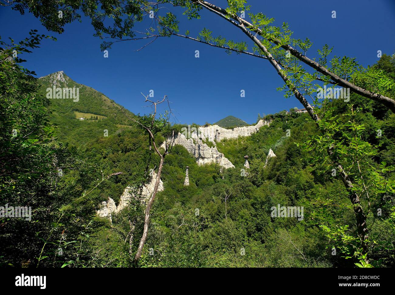 Zone (BS), Italy, NaturalReserve of the Pyramids of zone , the pyramids ...