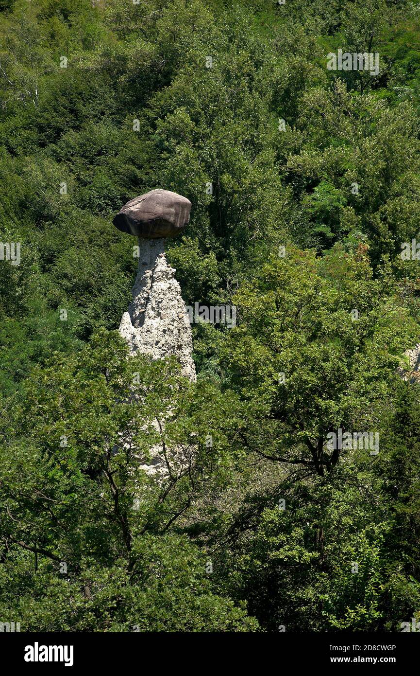 Zone (BS), Italy, NaturalReserve of the Pyramids of zone , the pyramids ...