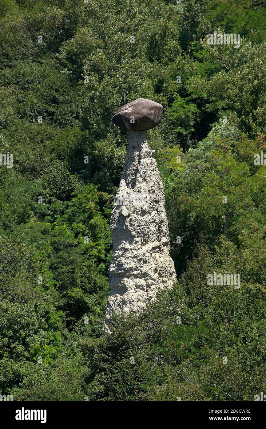 Zone (BS), Italy, NaturalReserve of the Pyramids of zone , the pyramids ...