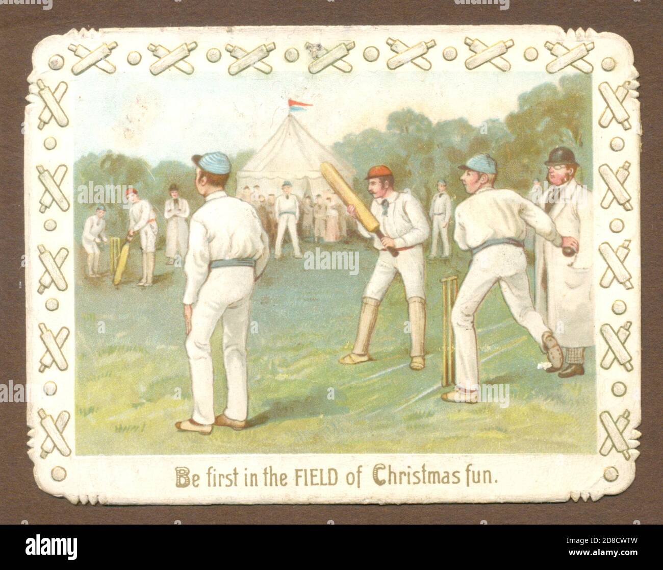 Victorian cricket match 1880s hi-res stock photography and images - Alamy