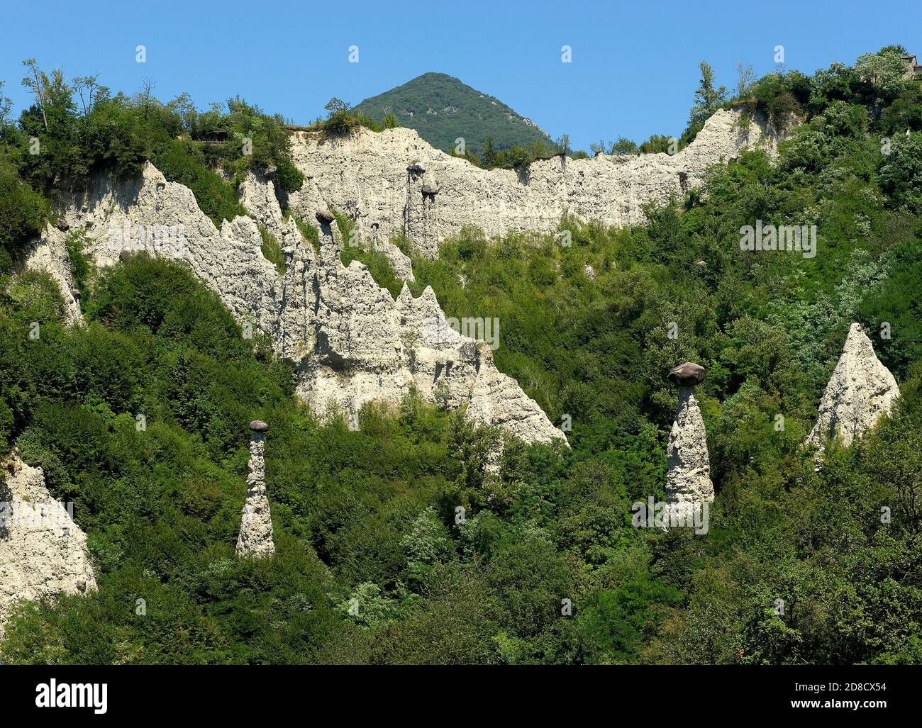 Zone (BS), Italy, NaturalReserve of the Pyramids of zone , the pyramids ...