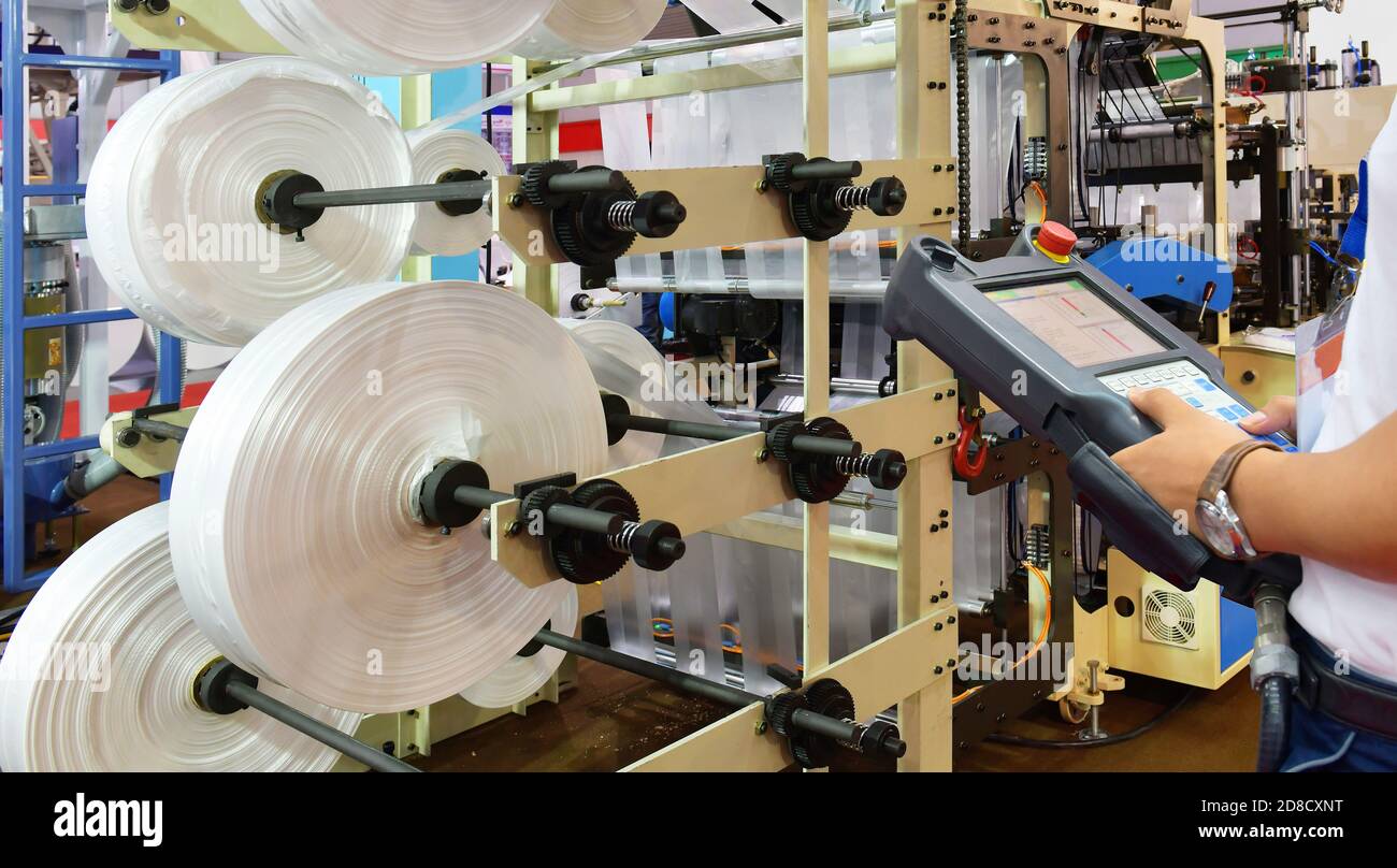 Production of plastics hi-res stock photography and images - Alamy