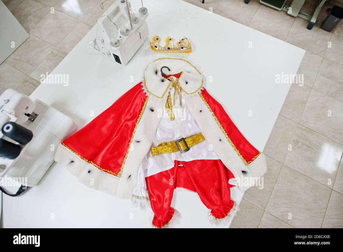 Children's carnival hand made boy costume at seamstress office on ...