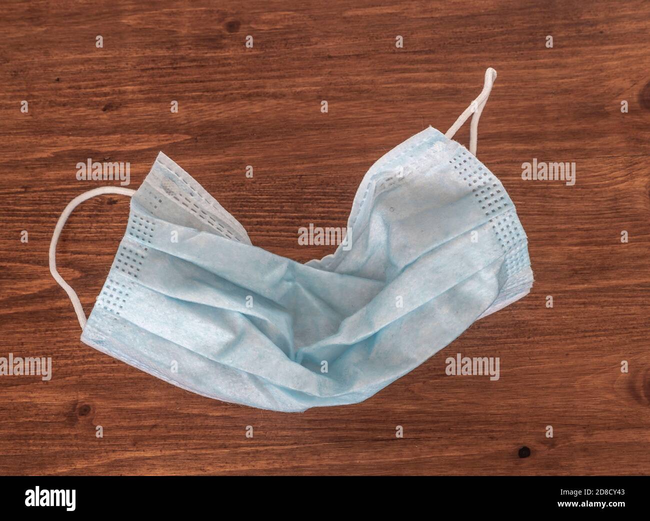 Used disposable health mask hi-res stock photography and images - Alamy