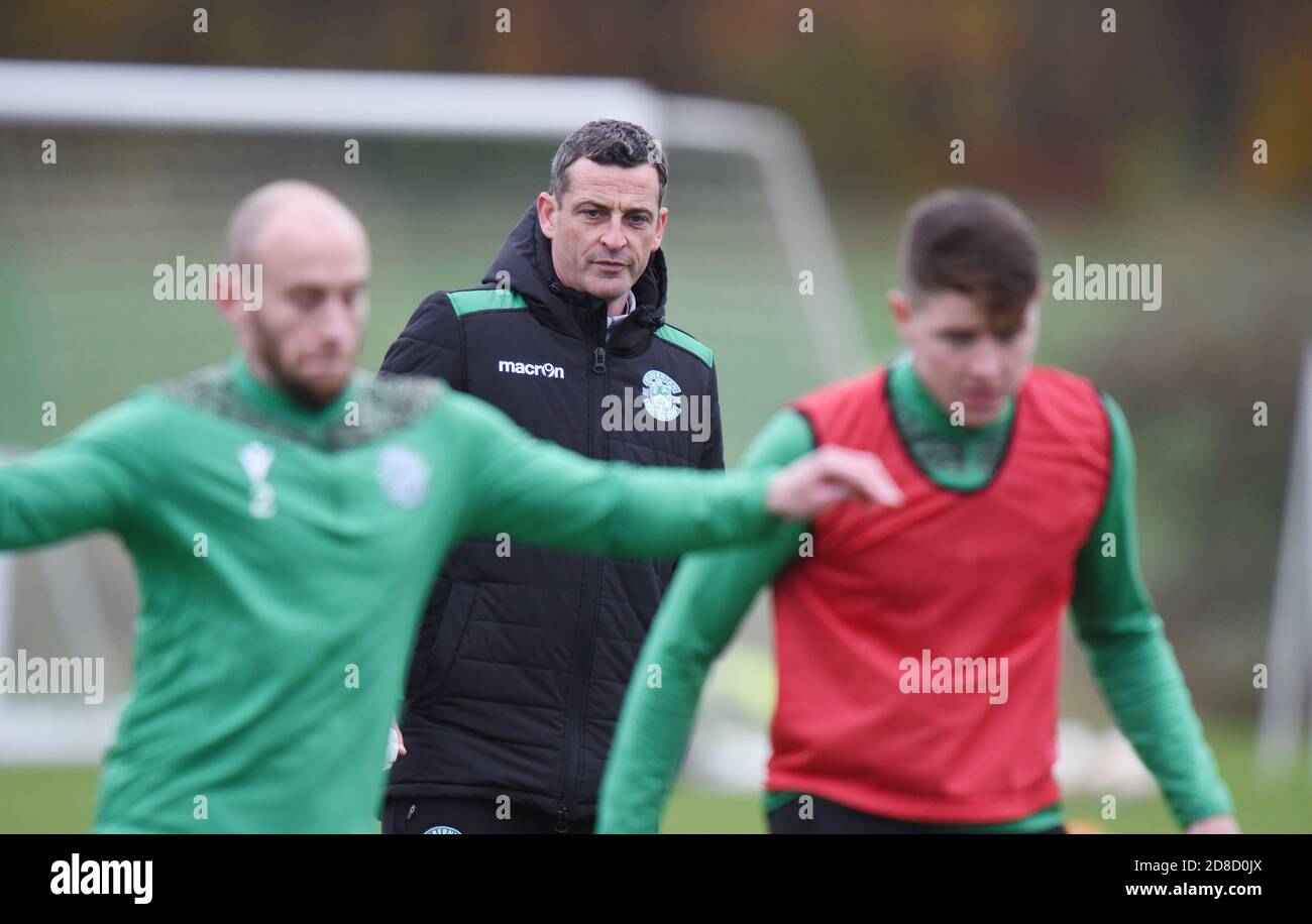 Tranent, Ormiston, East Lothian.Scotland. UK 29th Oct 20 Hibernian ...