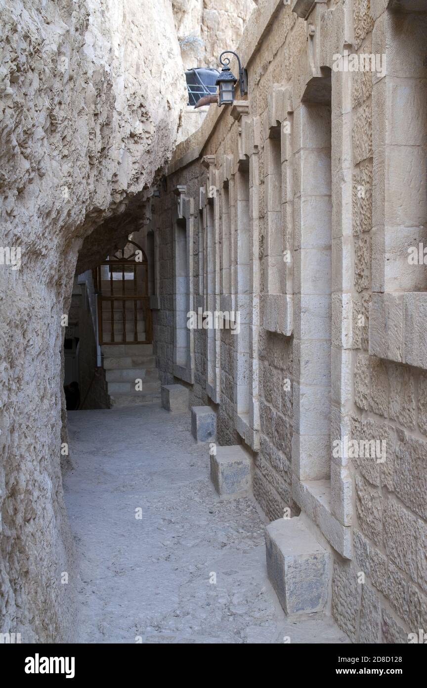 Jericho, أريحا, Israel, Izrael, ישראל, יריחו; Mount of Temptation ...