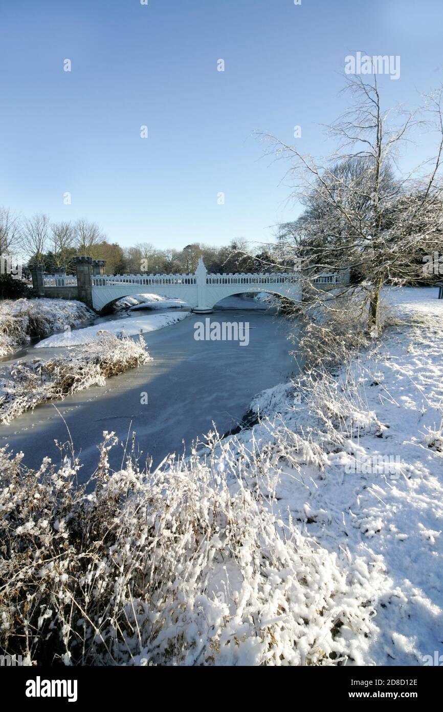 Tournament Bridge, Eglington Country Park Irvine, Scotland December ...