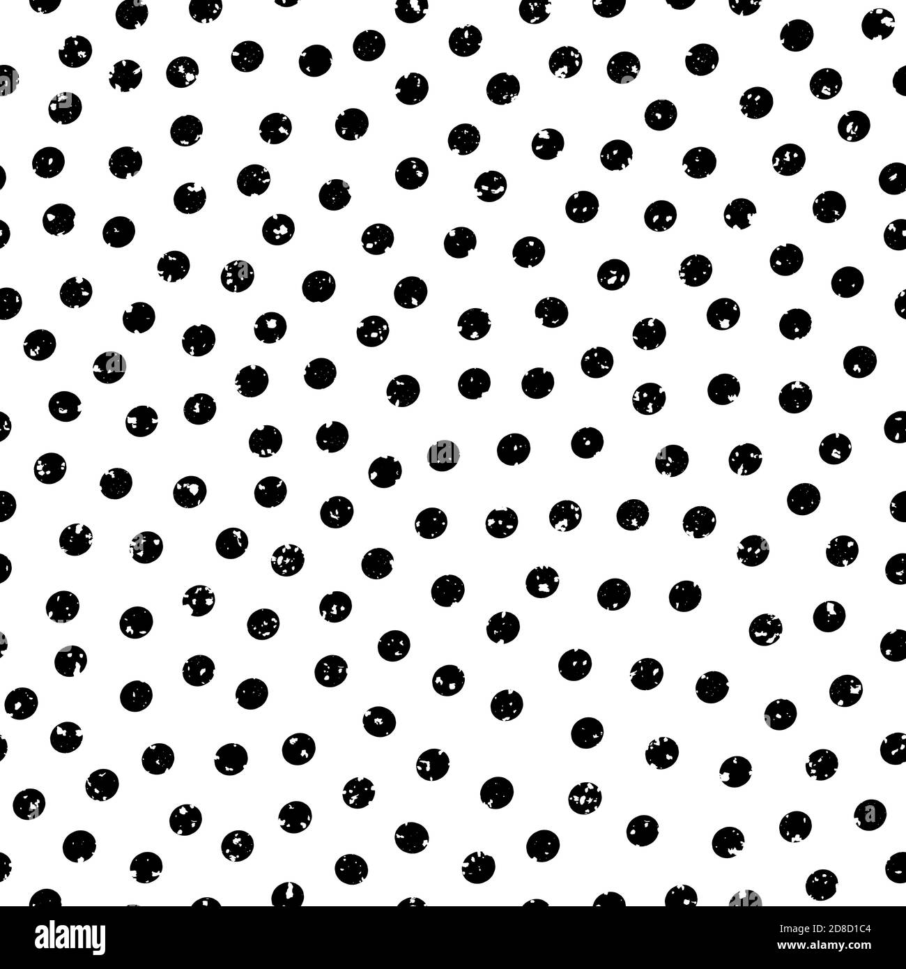 Black And White Polka Dot Seamless