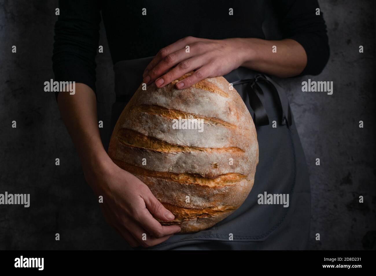 Whole wheat bread woman hi-res stock photography and images - Alamy
