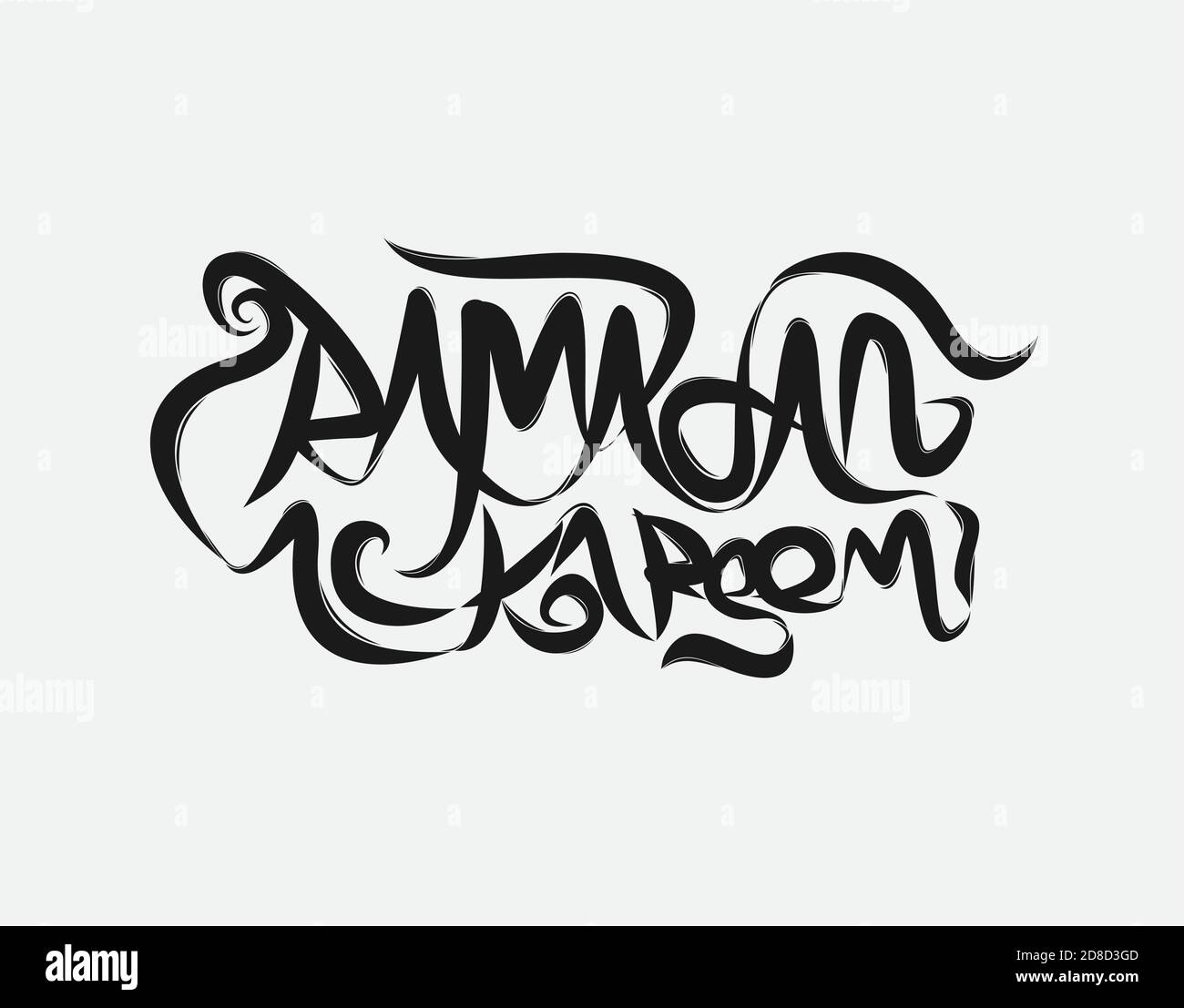 lettering text on white background in vector illustration Stock Vector ...