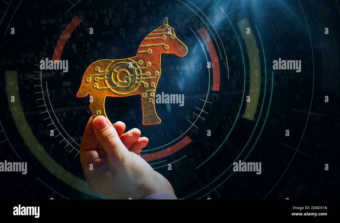 Icon trojan horse hi-res stock photography and images - Alamy