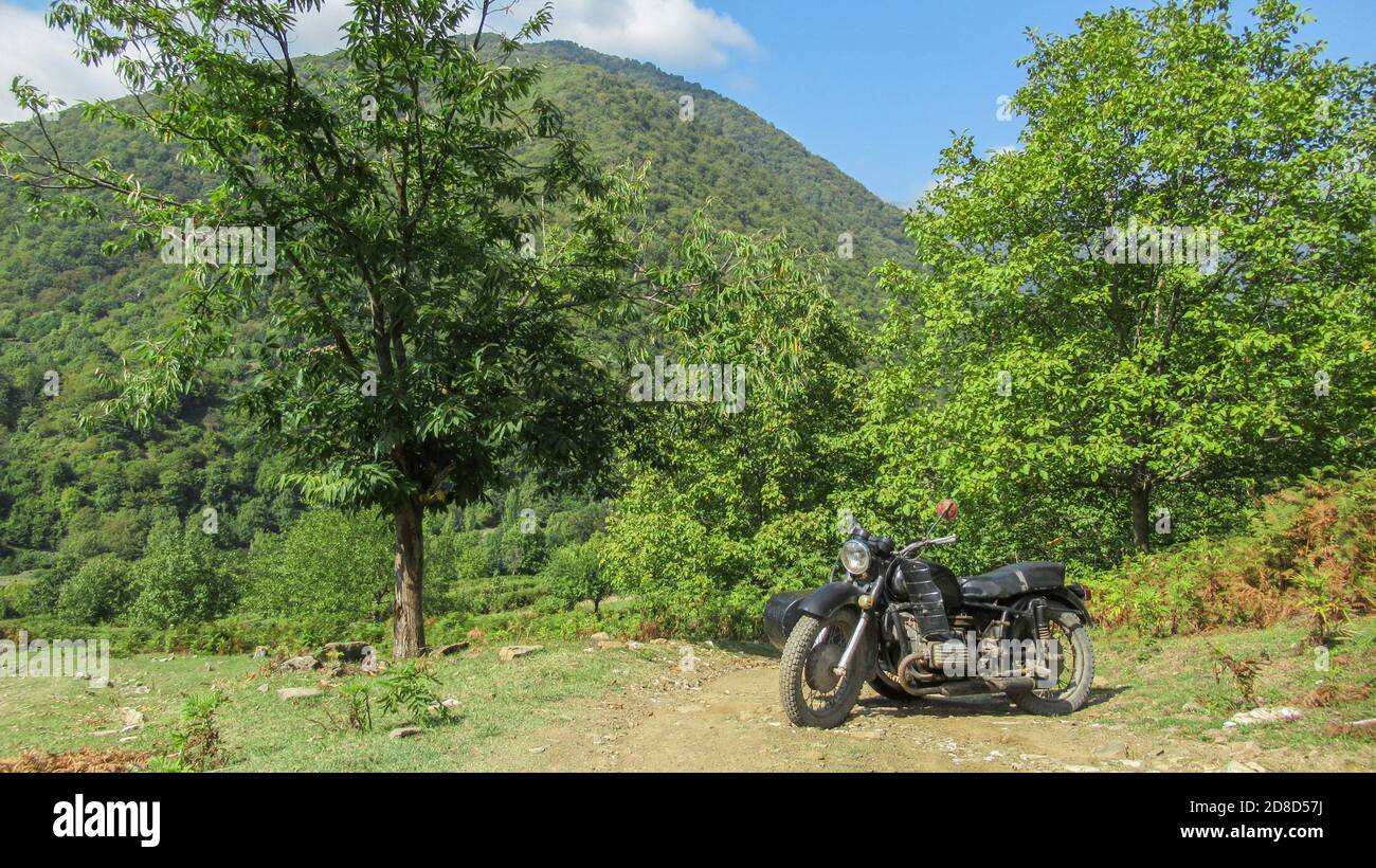 Russian motorcycle hi-res stock photography and images - Alamy