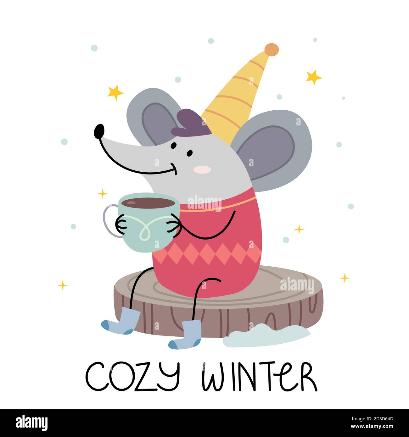 Chocolate mice Stock Vector Images - Alamy