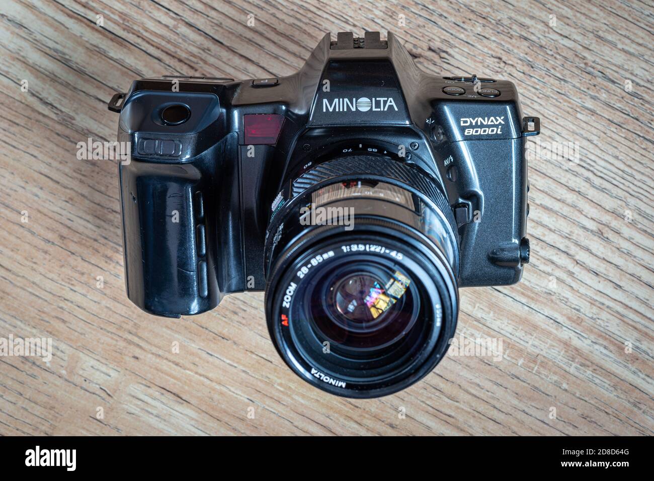 Minolta Classic autofocus SLR camera from the 1980's to the 1990's ...