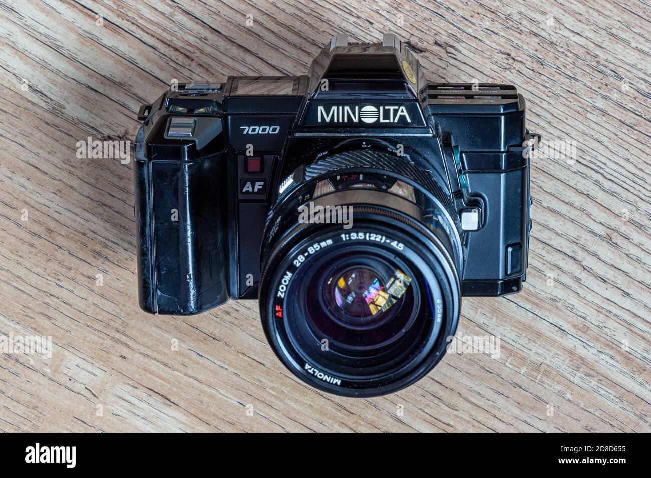 Minolta Classic autofocus SLR camera from the 1980's to the 1990's ...