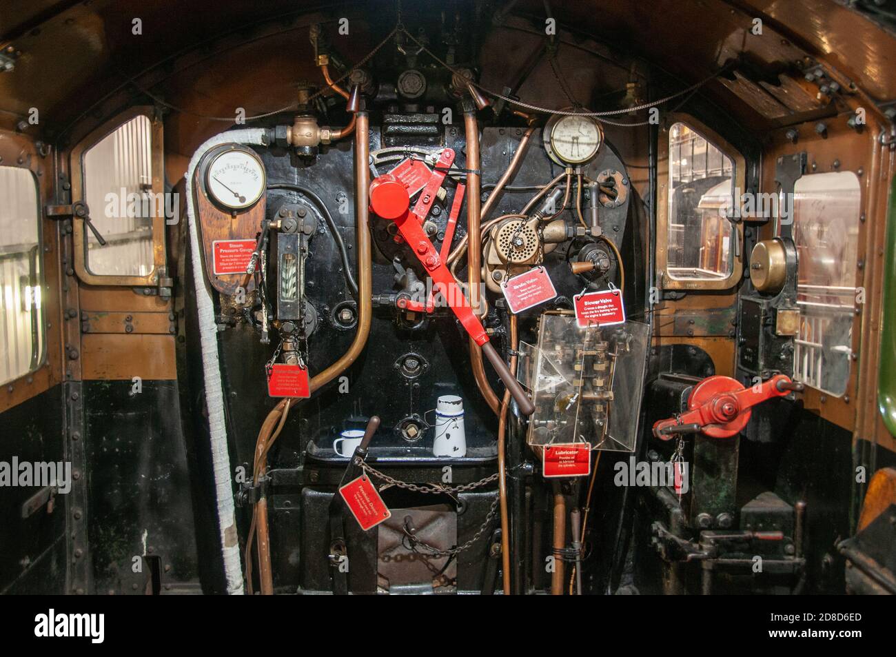 Around the UK -Exhibits at the Engine House Visitor Centre at Highley ...