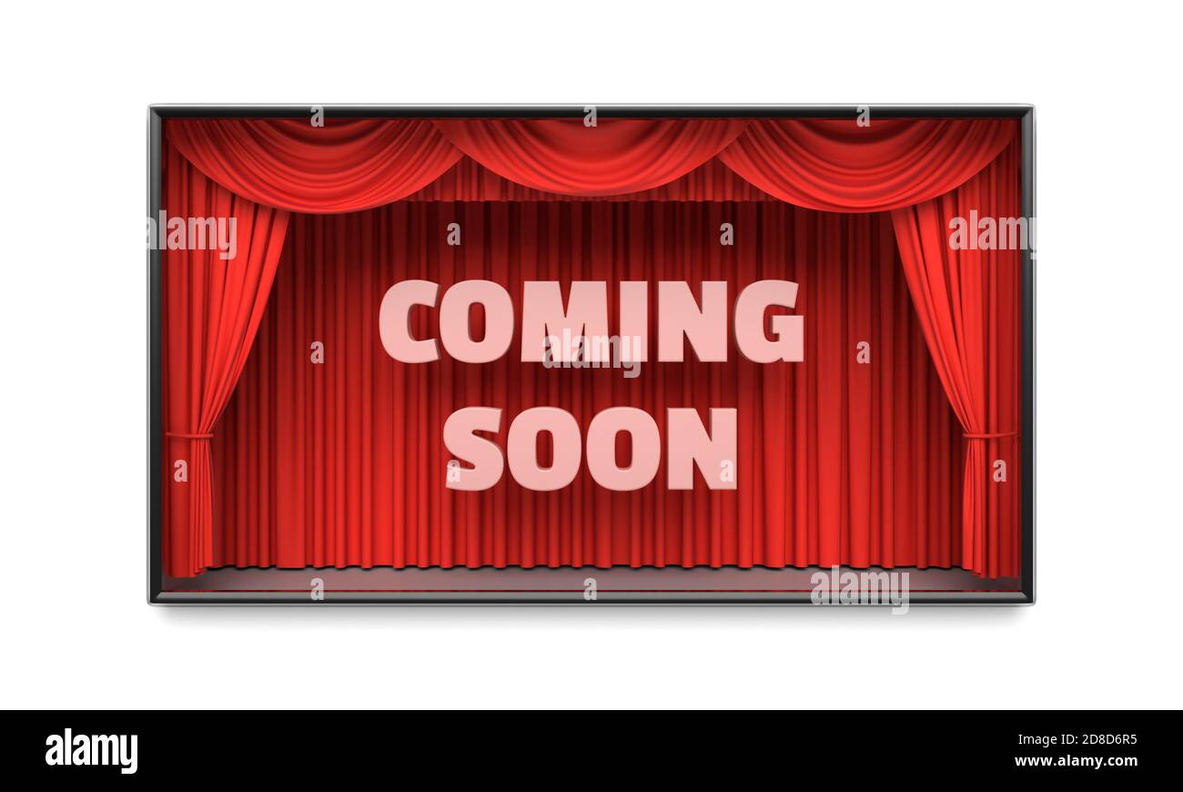 Cinema coming soon poster hi-res stock photography and images - Alamy