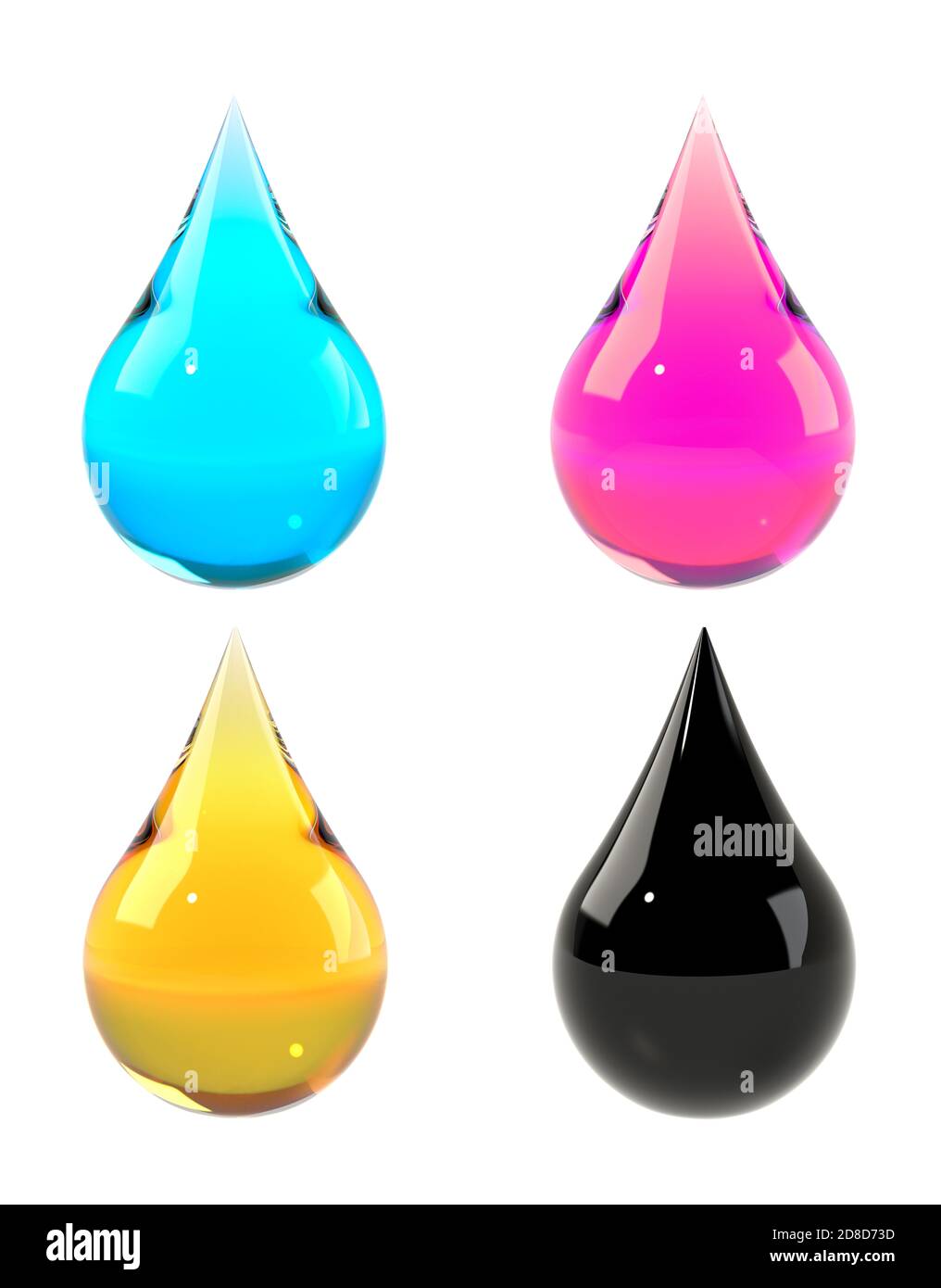 Oil and ink Cut Out Stock Images & Pictures - Alamy