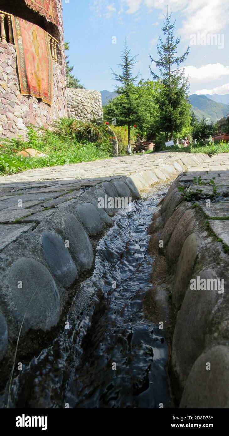Gakh, Azerbaijan, July 5 2020 : "Sangar Qala Resort Stock Photo - Alamy
