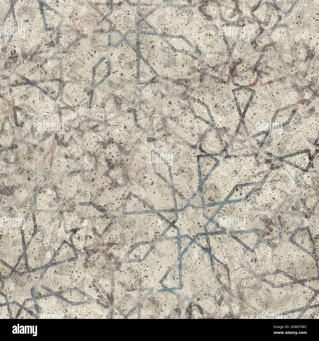 Chic formal grungy geo texture seamless pattern Stock Photo - Alamy