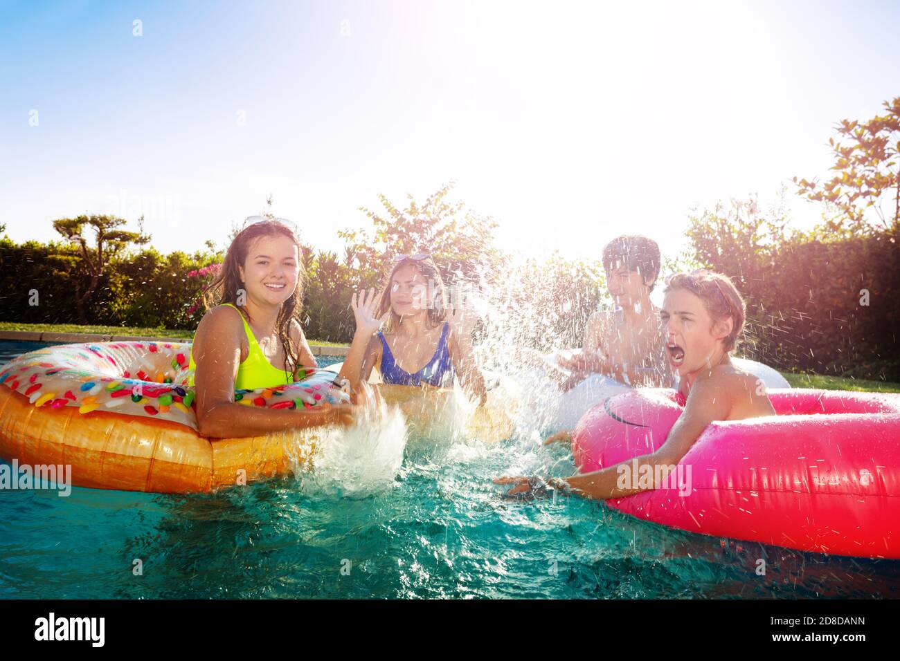 Having many children hi-res stock photography and images - Alamy