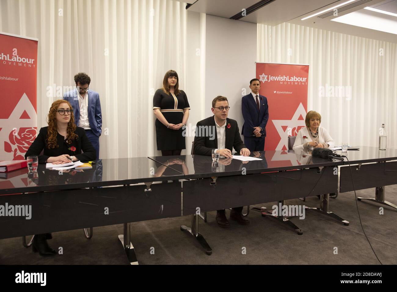 (back row left to right) Campaigns Officer Adam Langleben, Ruth Smeeth ...