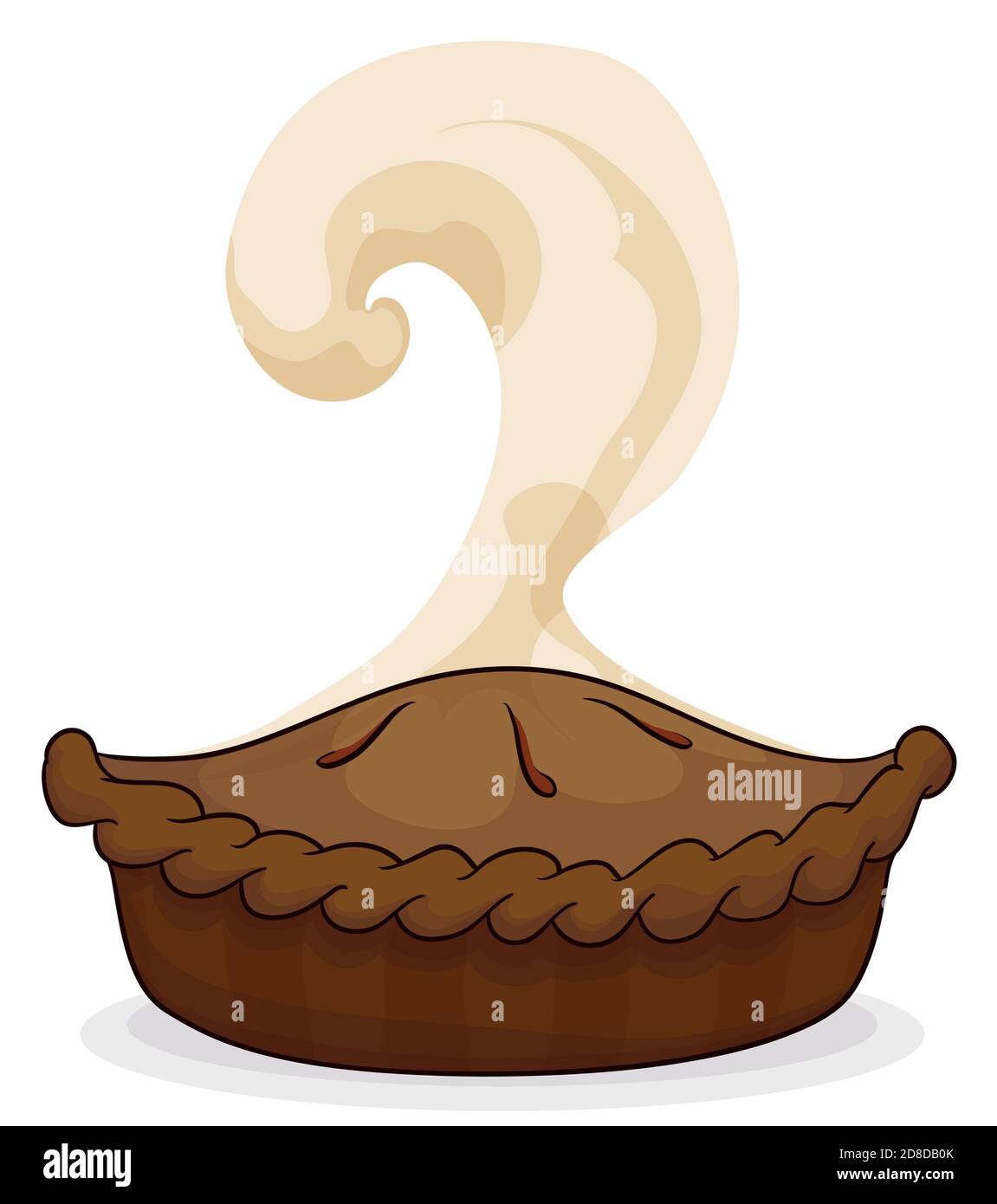 Smoke pie Stock Vector Images - Alamy