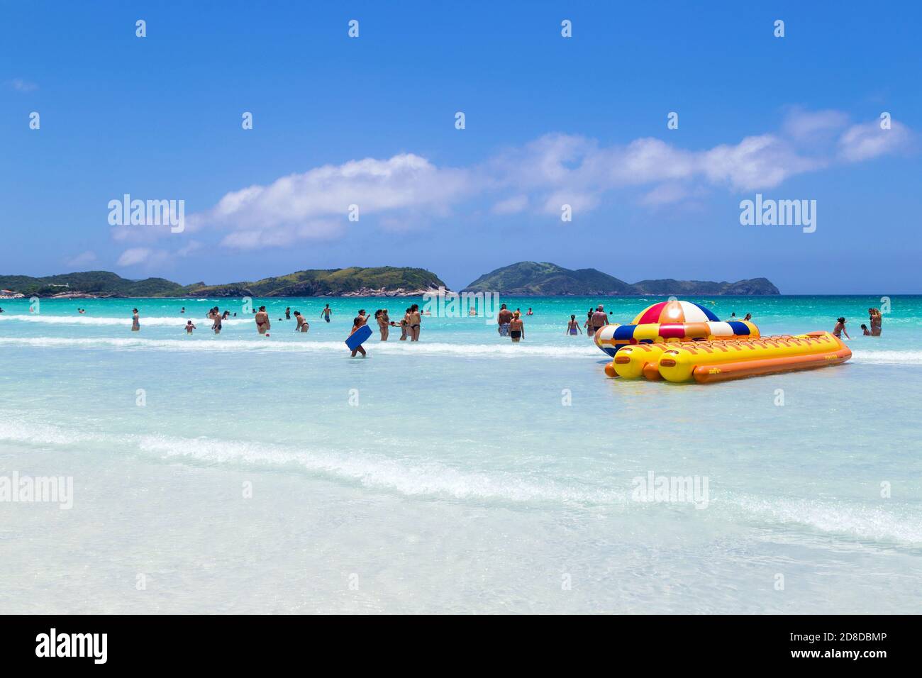 CABO FRIO, RIO DE JANEIRO, BRAZIL - DECEMBER 26, 2019: Panoramic view ...