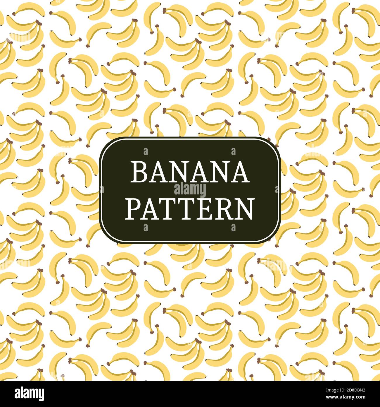 Realistic yellow bananas seamless pattern background Stock Vector Image ...