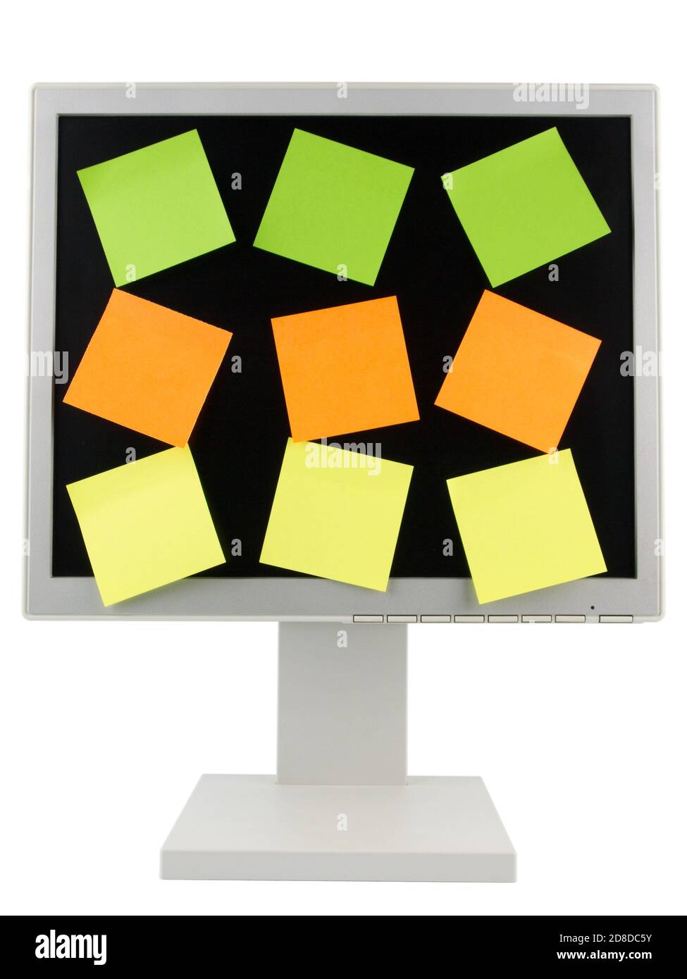 Postit computer hi-res stock photography and images - Alamy