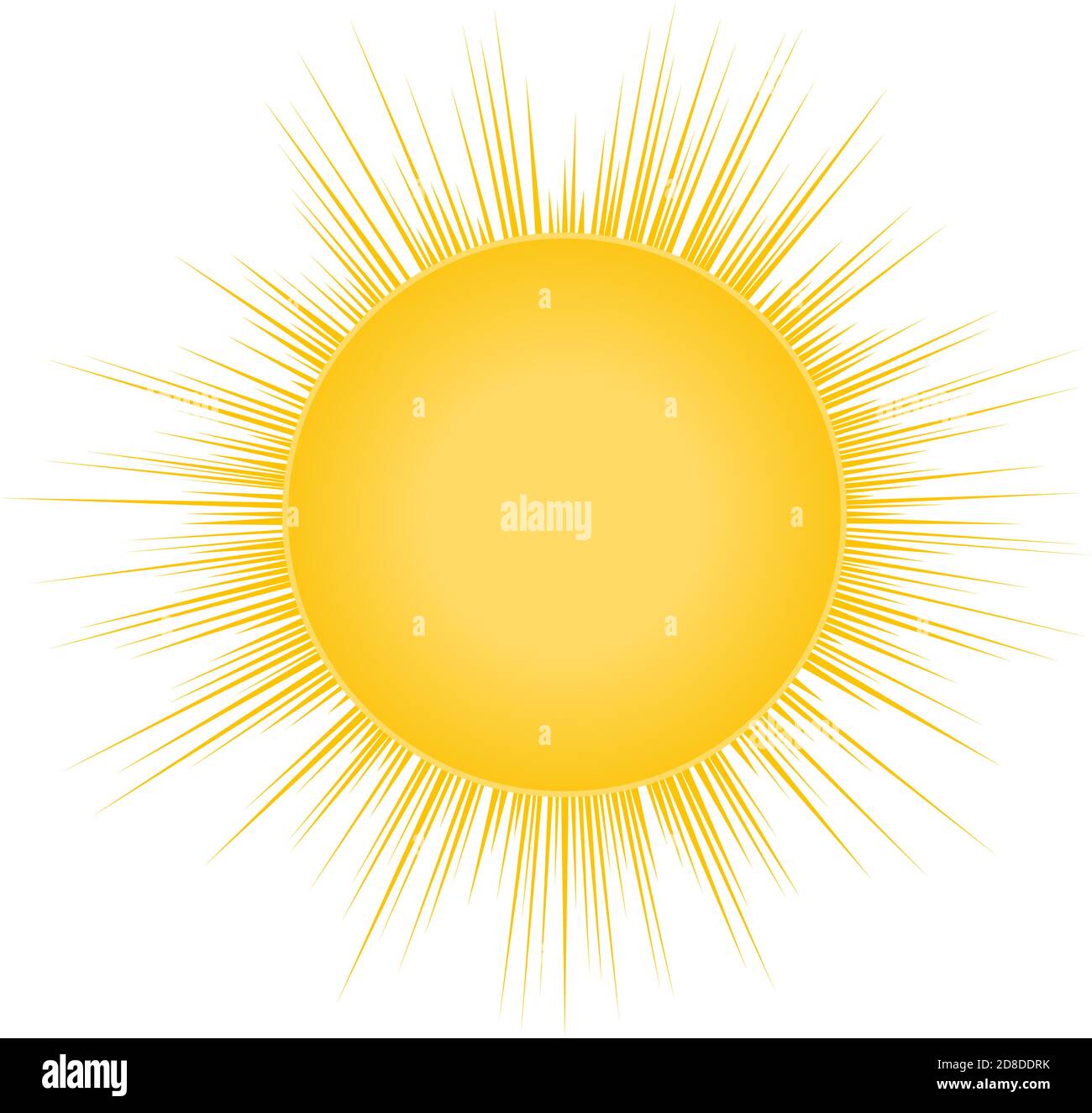 Just vivid and fun sun. Vector design element Stock Vector Image & Art ...