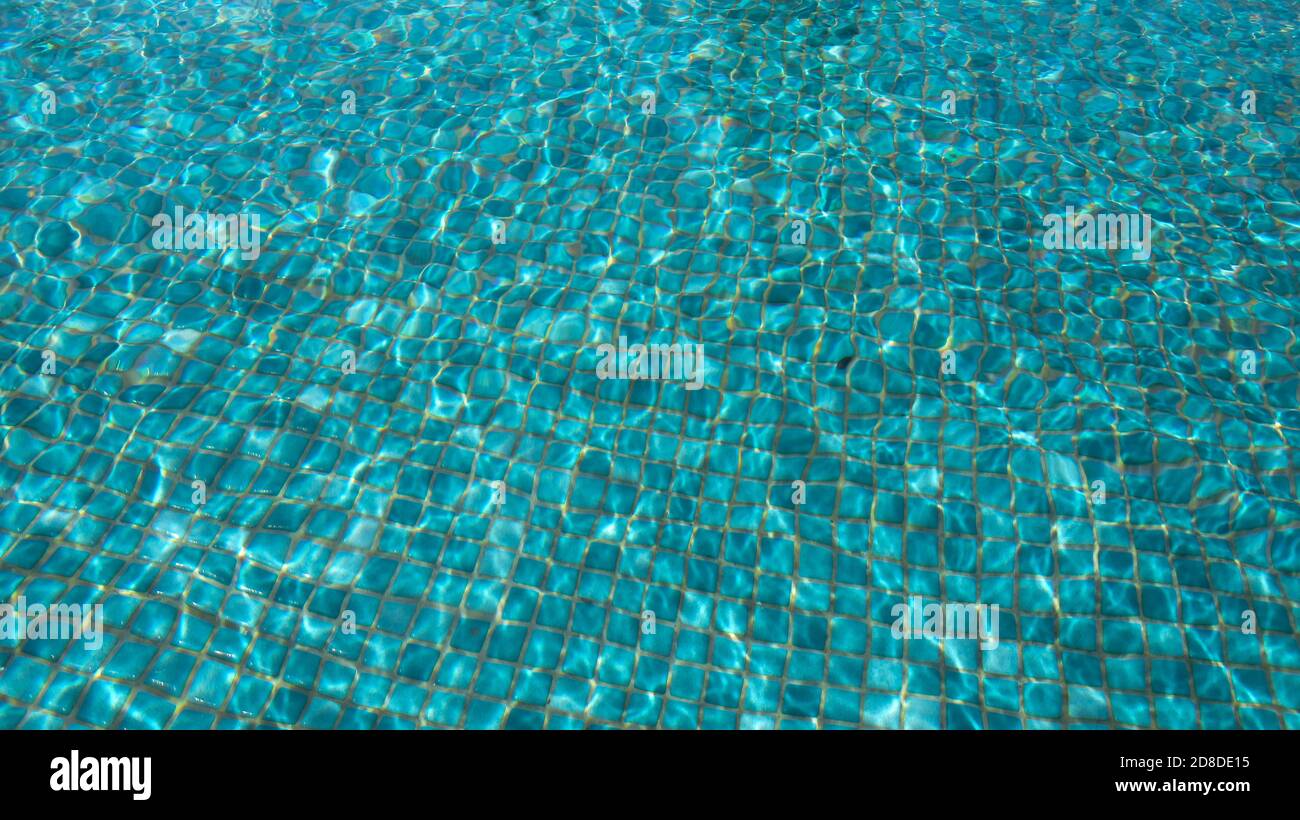 Close up shoot of a swimming pool surface Stock Photo - Alamy