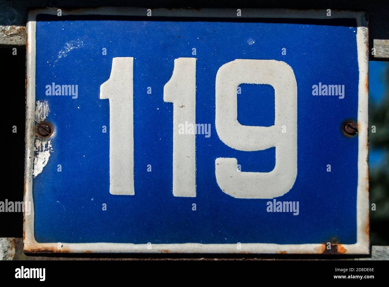 Number 119 hi-res stock photography and images - Alamy