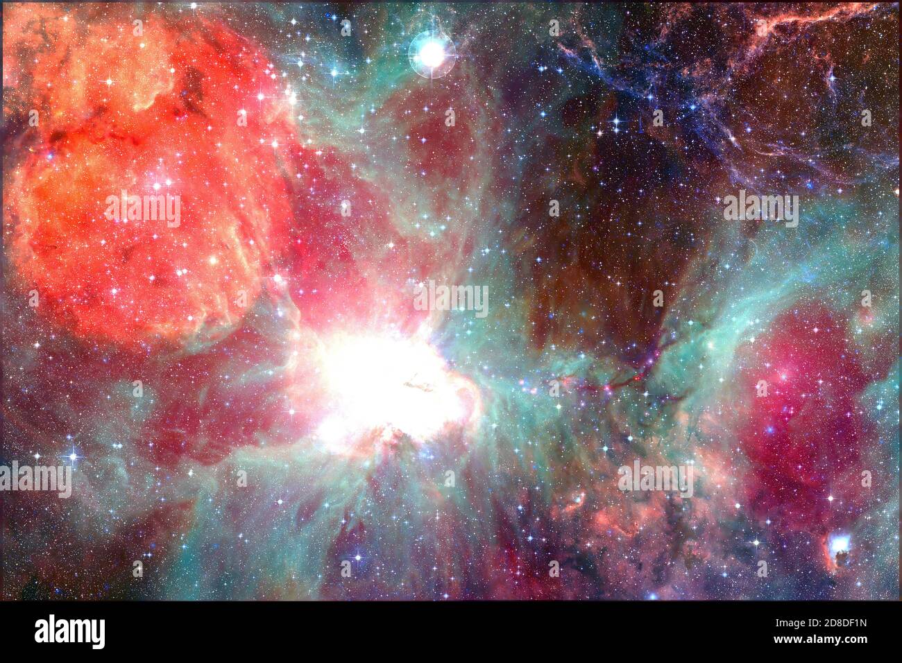 Cluster of stars. Starfield. Nebula. Elements of this image furnished ...