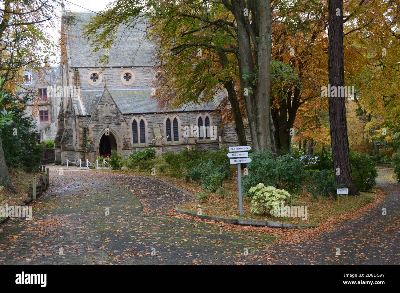 St Mary;s Monastery and Retreat Centre, Kinnoull Hill, Perth, Scotland ...