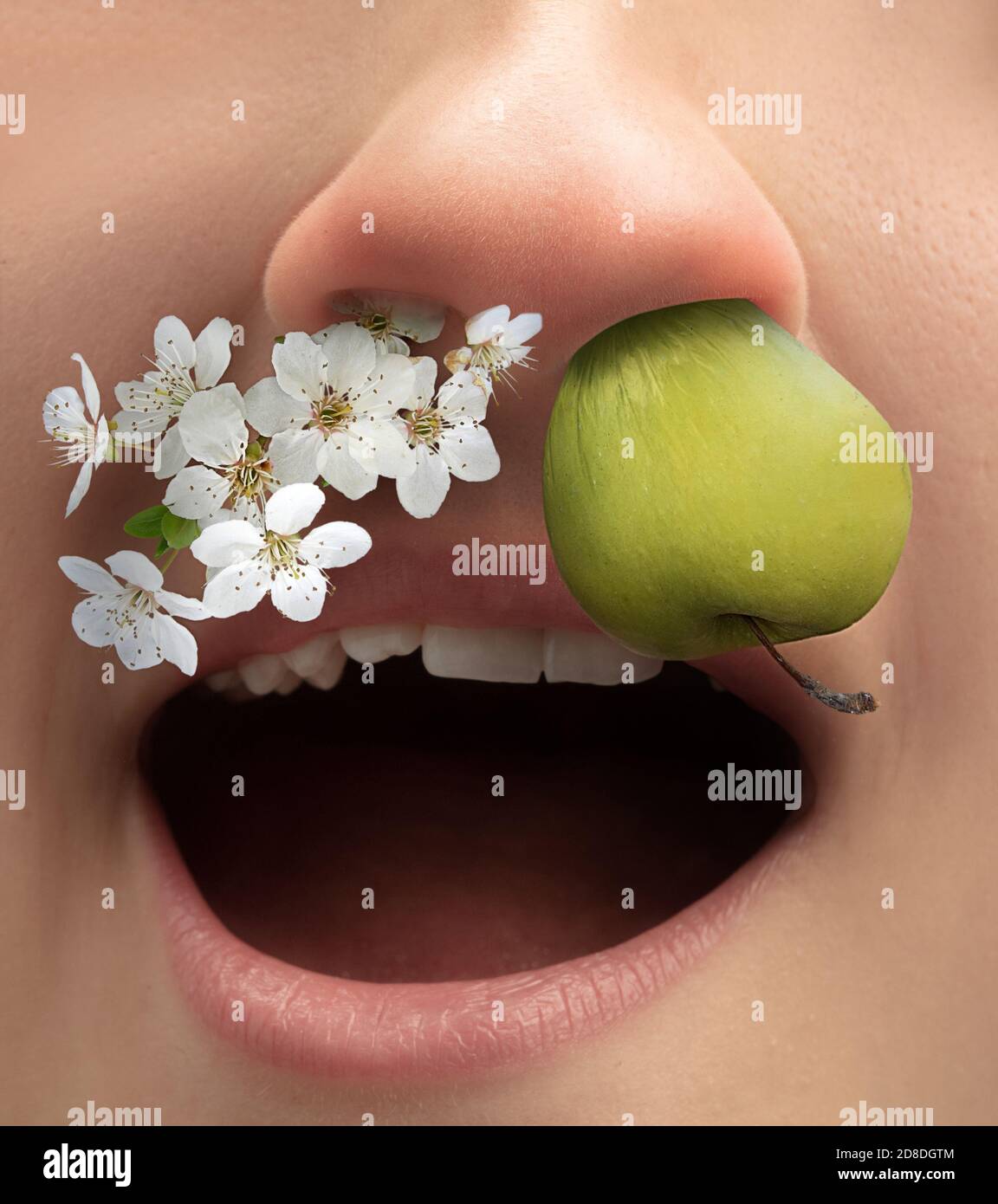 Human nose hi-res stock photography and images - Alamy