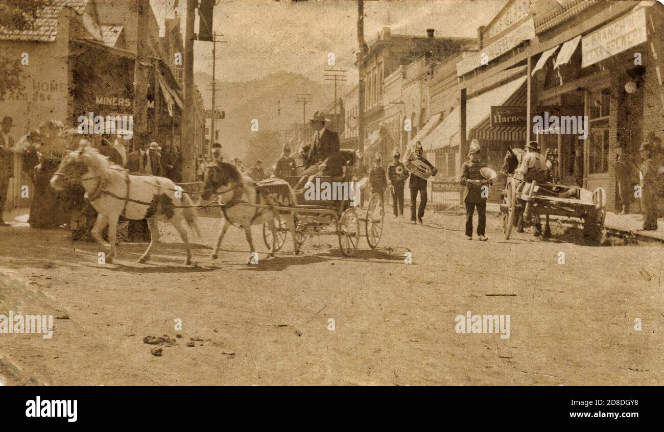 Alaska Goldrush 1890s Stock Photo - Alamy