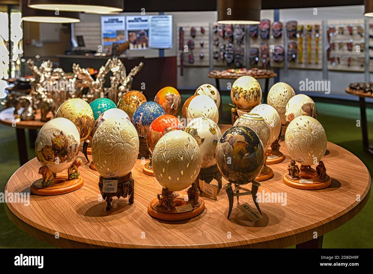 African handicrafts representing culture and tradition at Johannesburg ...