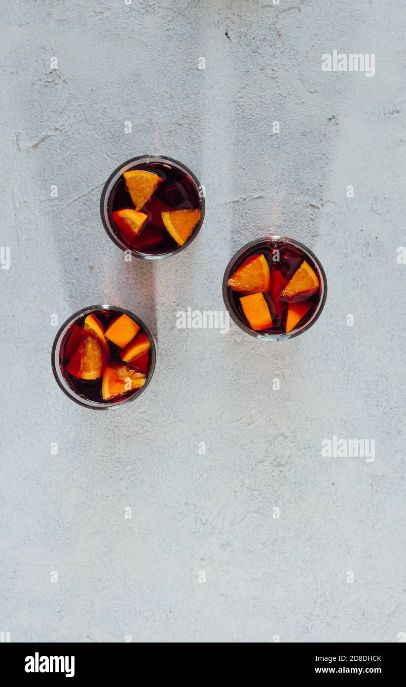 Pictures of typical Spanish food snacks (tapas). Composed of Sangria ...