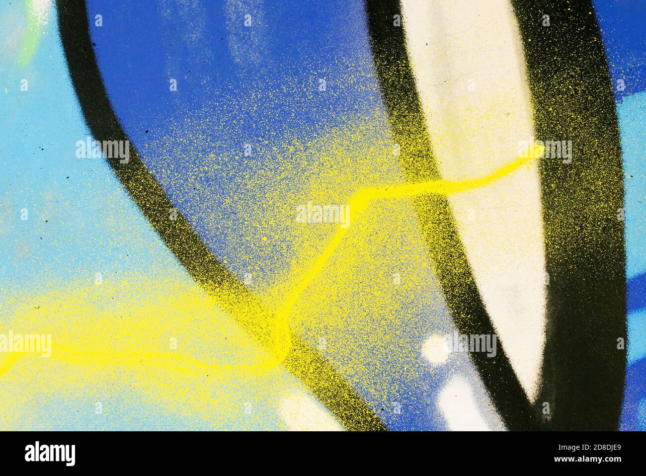 Graffiti painting in vivid colors Stock Photo - Alamy