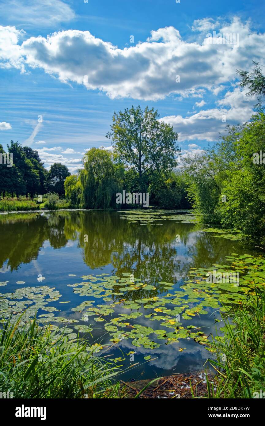 UK,South Yorkshire,Barnsley,Goldthorpe,Bolton Brick Ponds Stock Photo ...