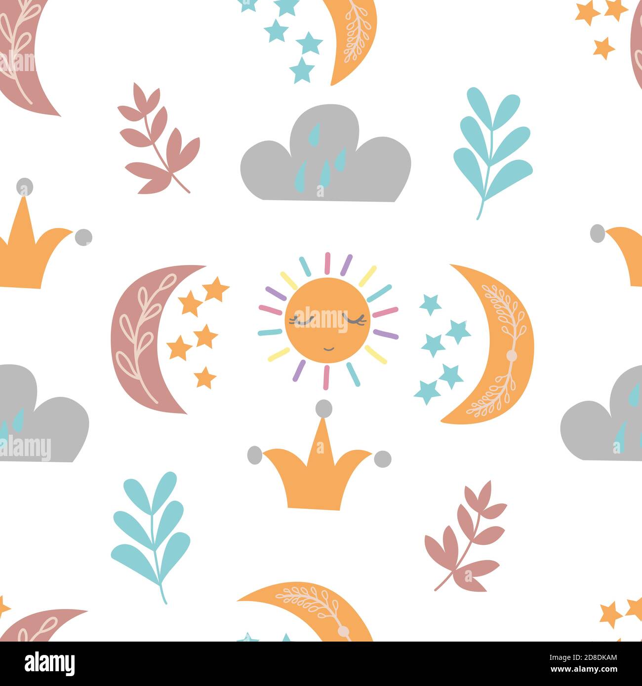 Planet moon yellow in Stock Vector Images - Alamy